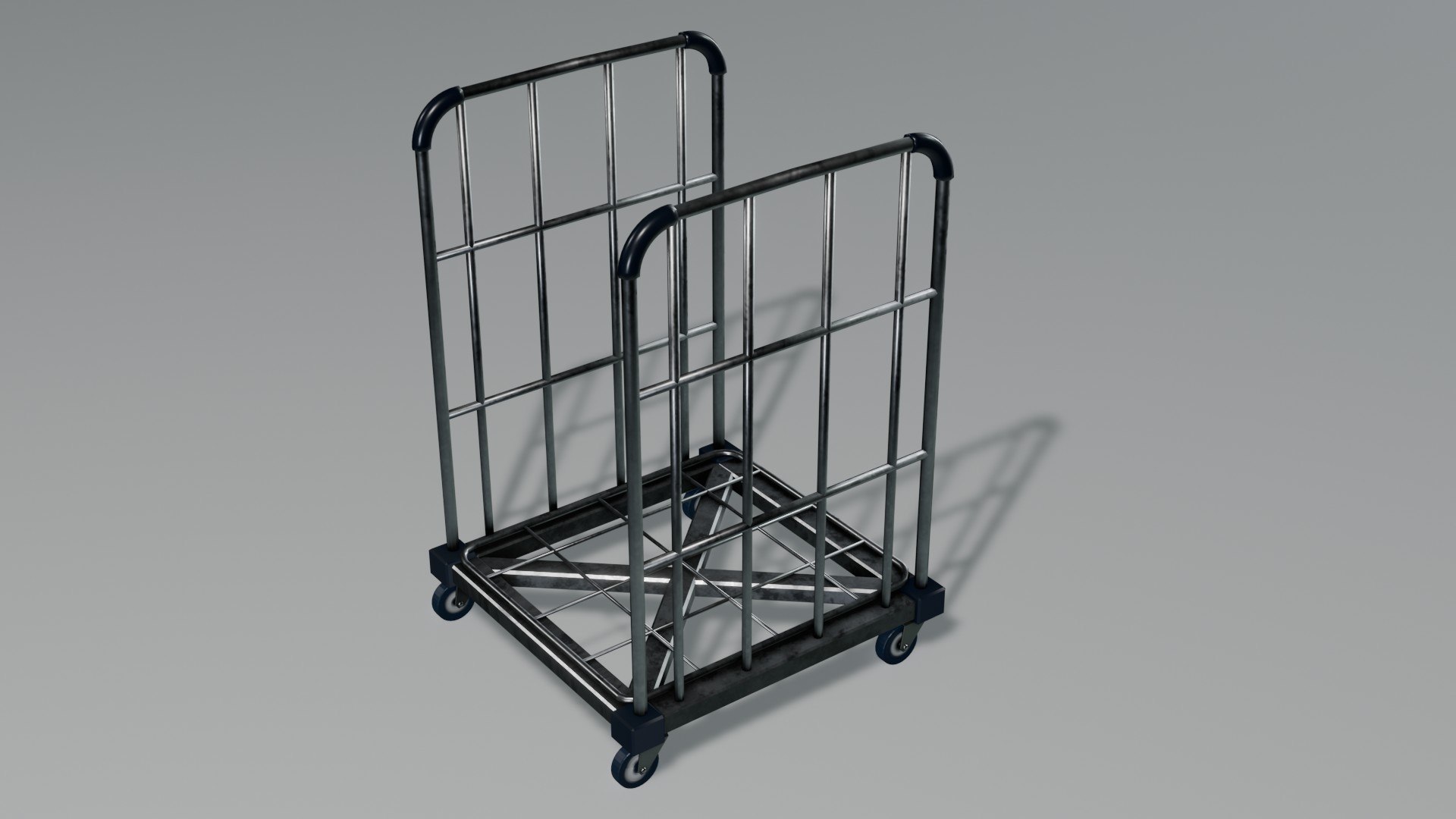 Bank Trolley 3D - TurboSquid 2176176