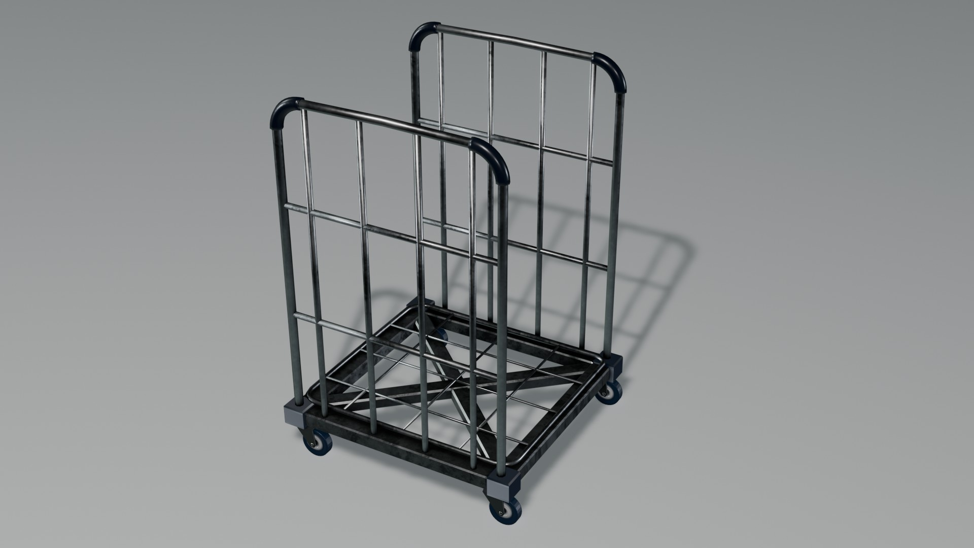 Bank Trolley 3D - TurboSquid 2176176