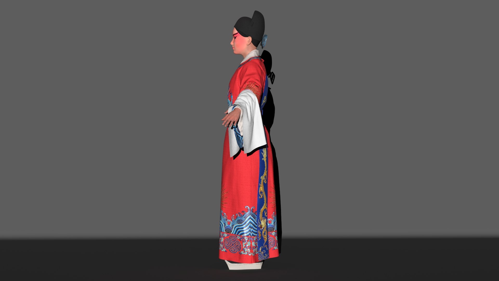 Beijing Opera Traditional Opera Model - TurboSquid 2200526