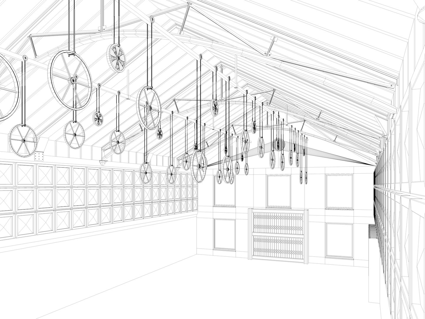 3D Model Modern Warehouse Interior And Exterior 2 - TurboSquid 2115200