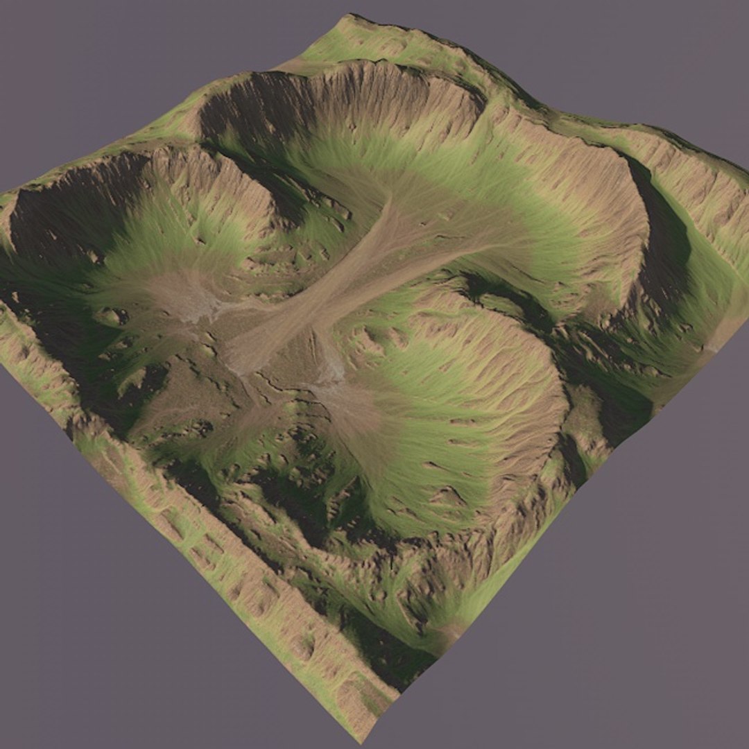 Mountain Maps Terrain 3d Max