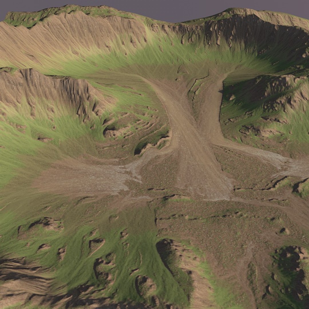 Mountain Maps Terrain 3d Max