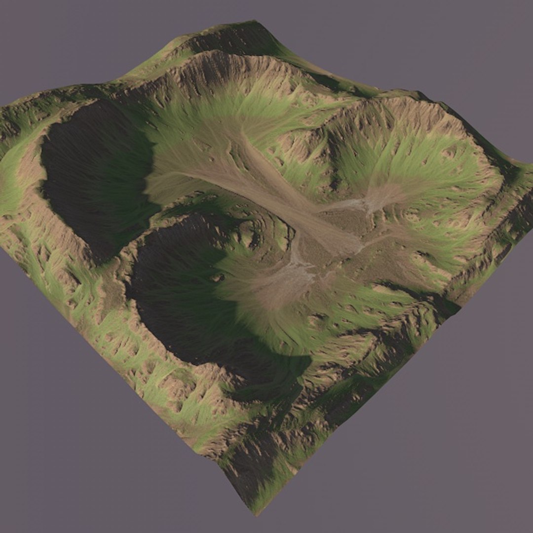 Mountain Maps Terrain 3d Max