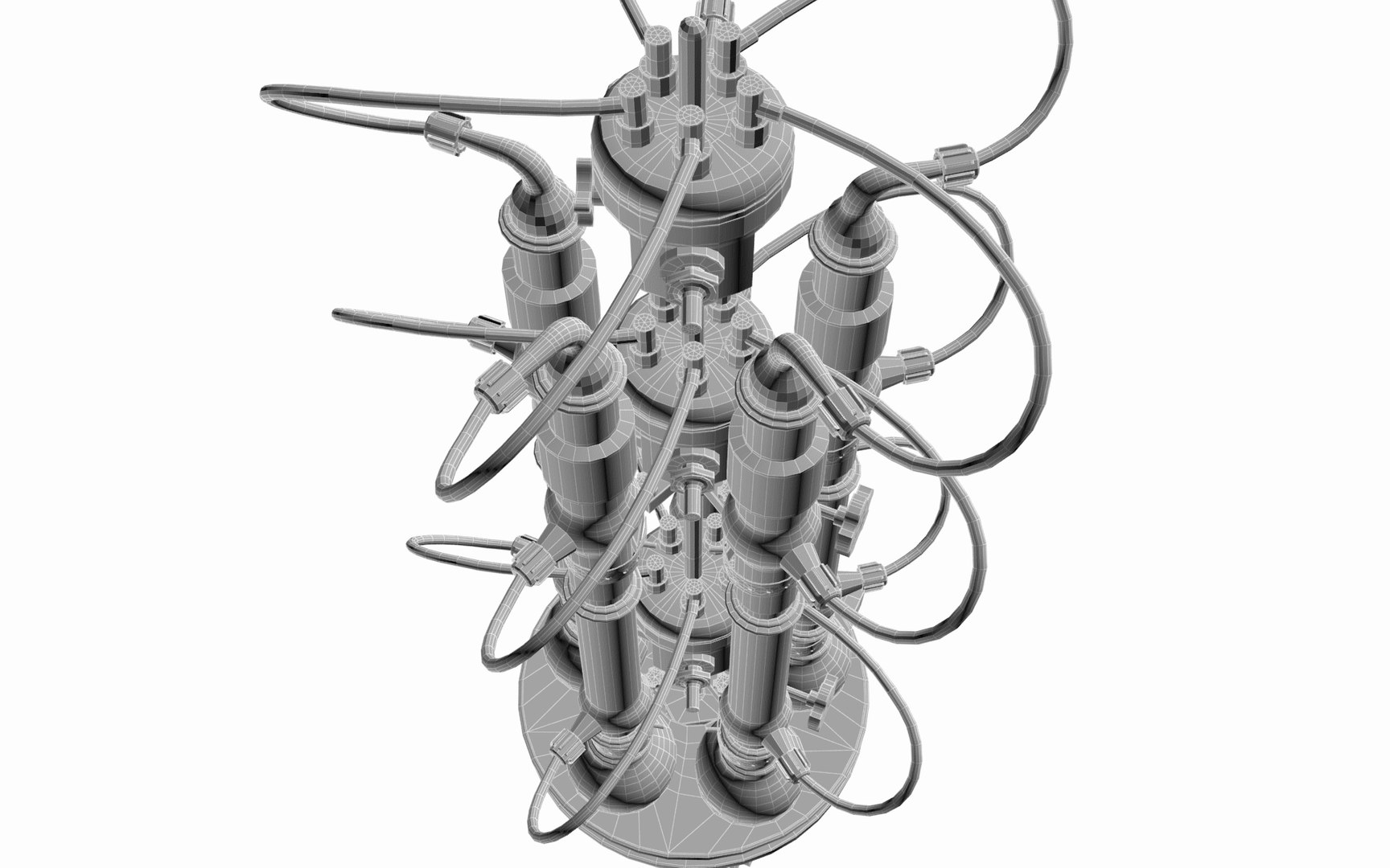 3D Parallel Synthesis Station model - TurboSquid 2041114