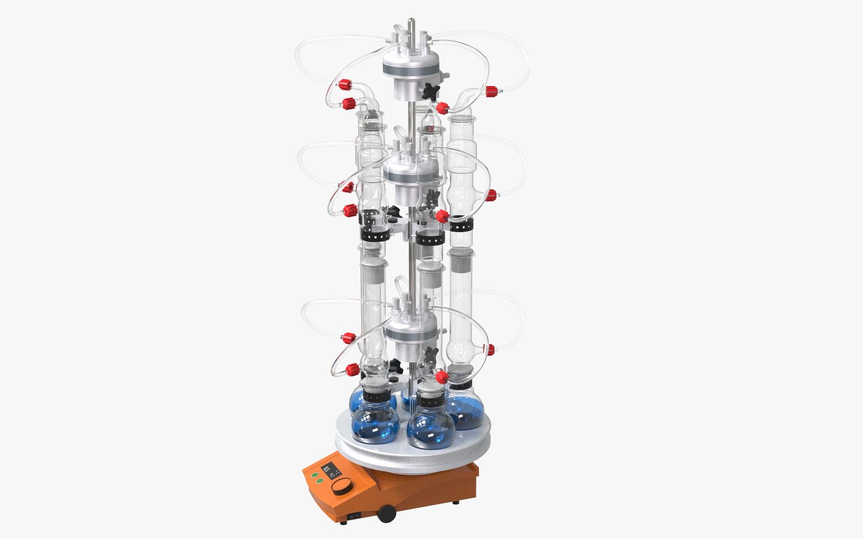3D Parallel Synthesis Station model - TurboSquid 2041114