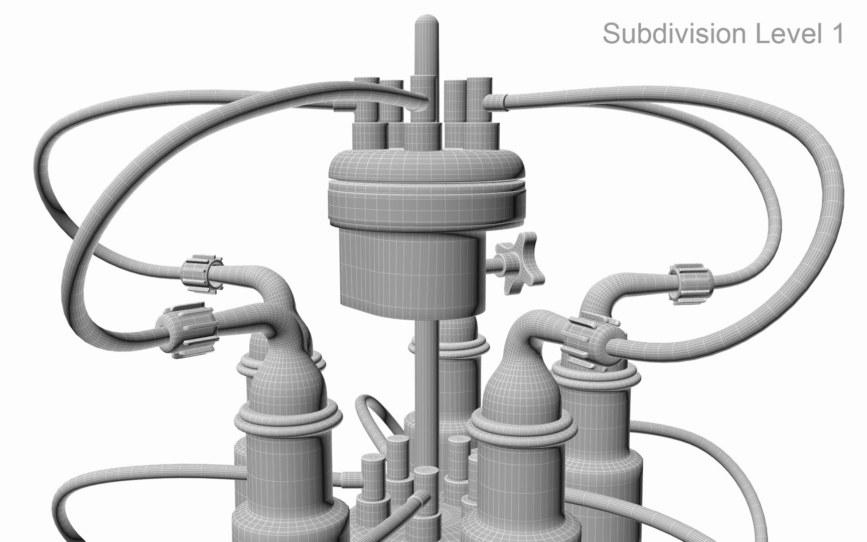 3D Parallel Synthesis Station model - TurboSquid 2041114