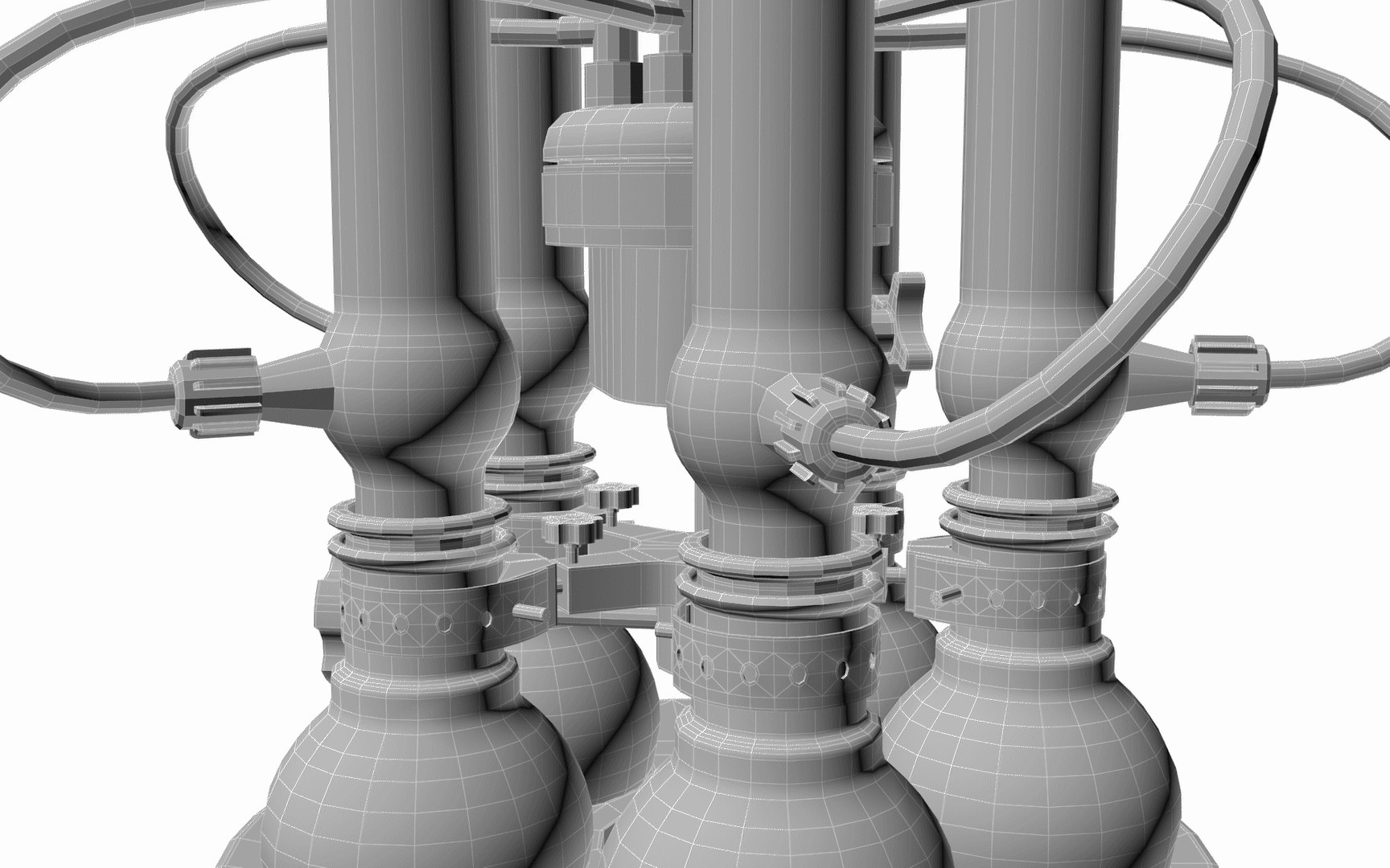 3D Parallel Synthesis Station model - TurboSquid 2041114