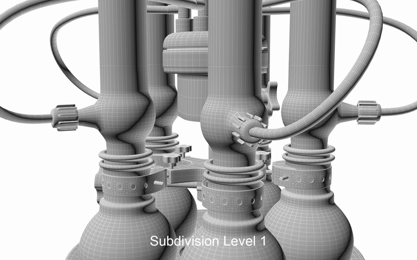 3D Parallel Synthesis Station model - TurboSquid 2041114