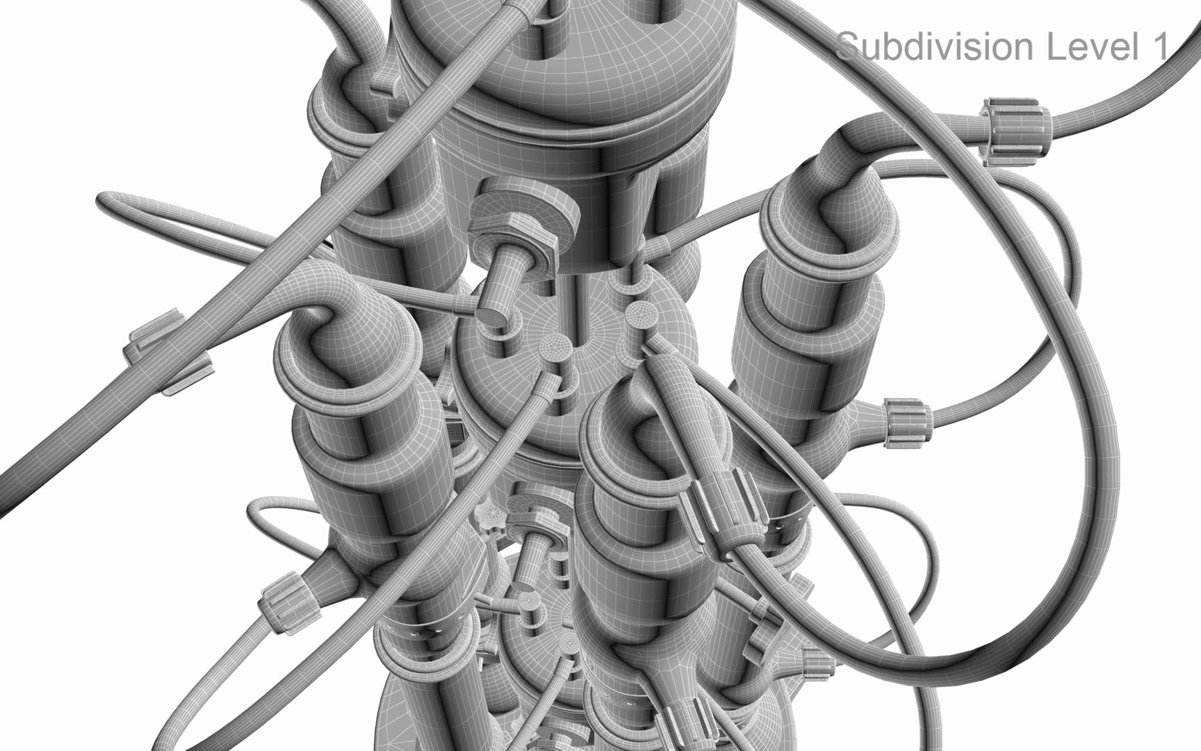 3D Parallel Synthesis Station model - TurboSquid 2041114