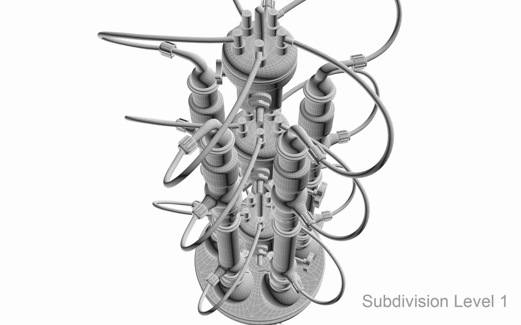 3D Parallel Synthesis Station model - TurboSquid 2041114