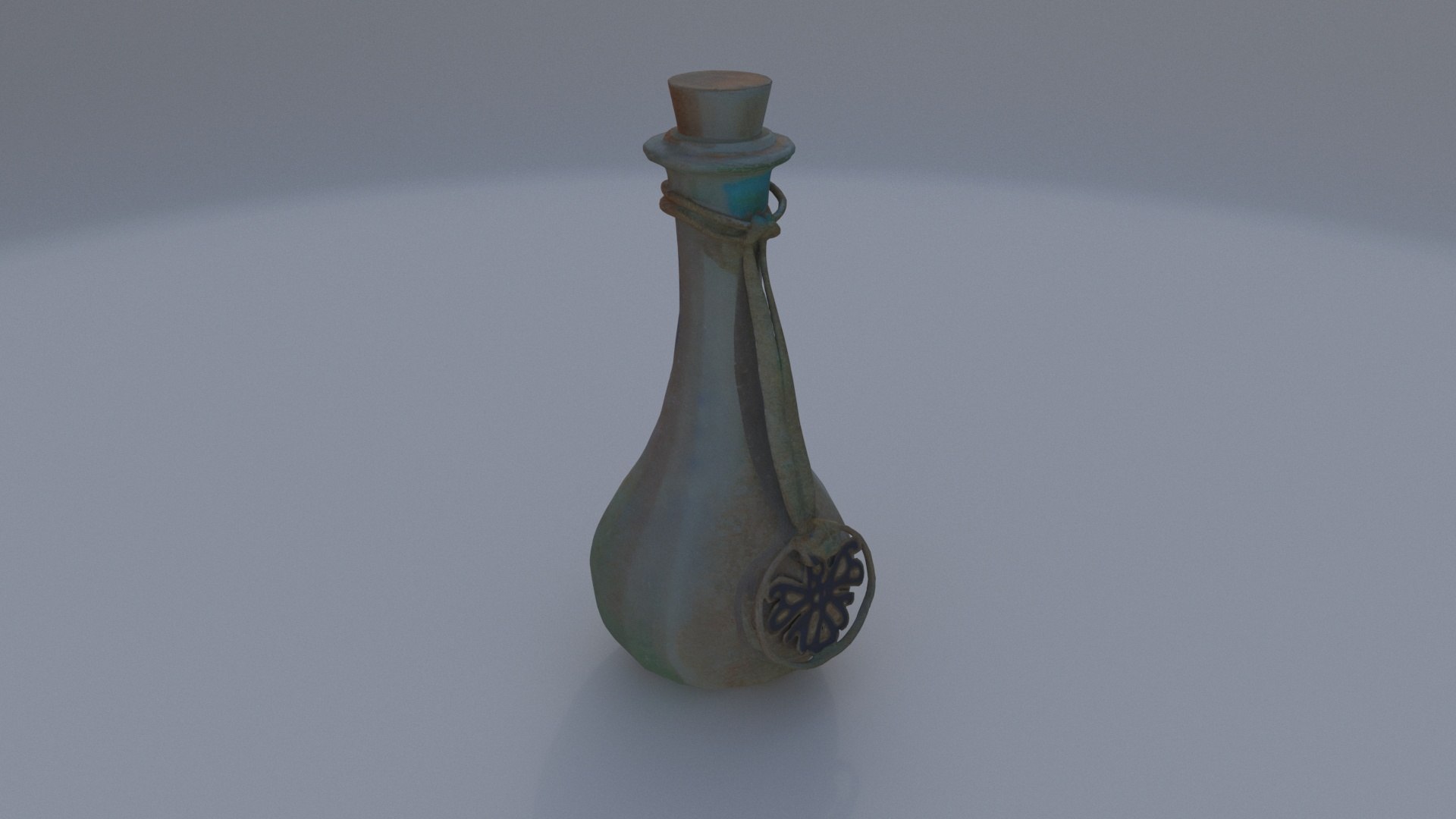 Glass Potion Vial 3D Model - TurboSquid 2327279