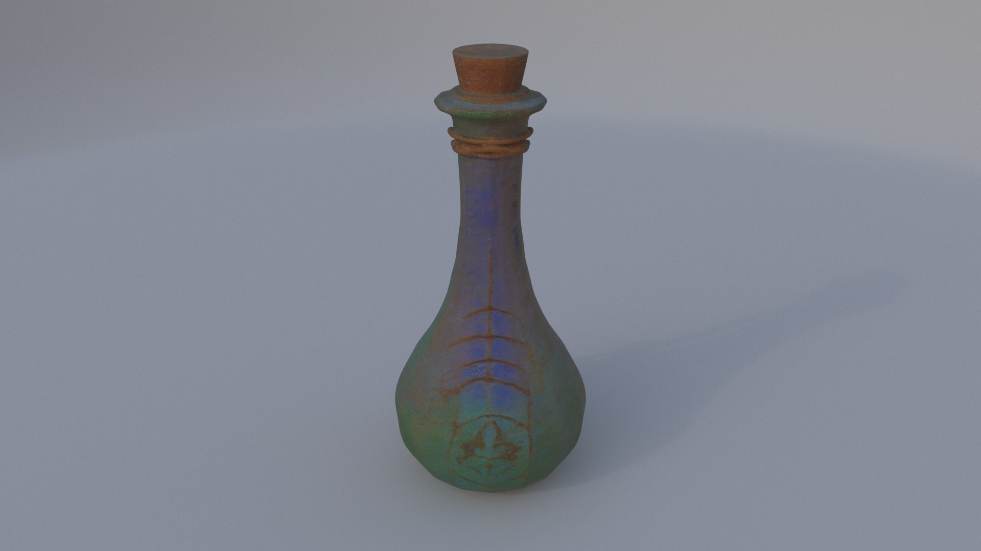 Glass Potion Vial 3D Model - TurboSquid 2327279