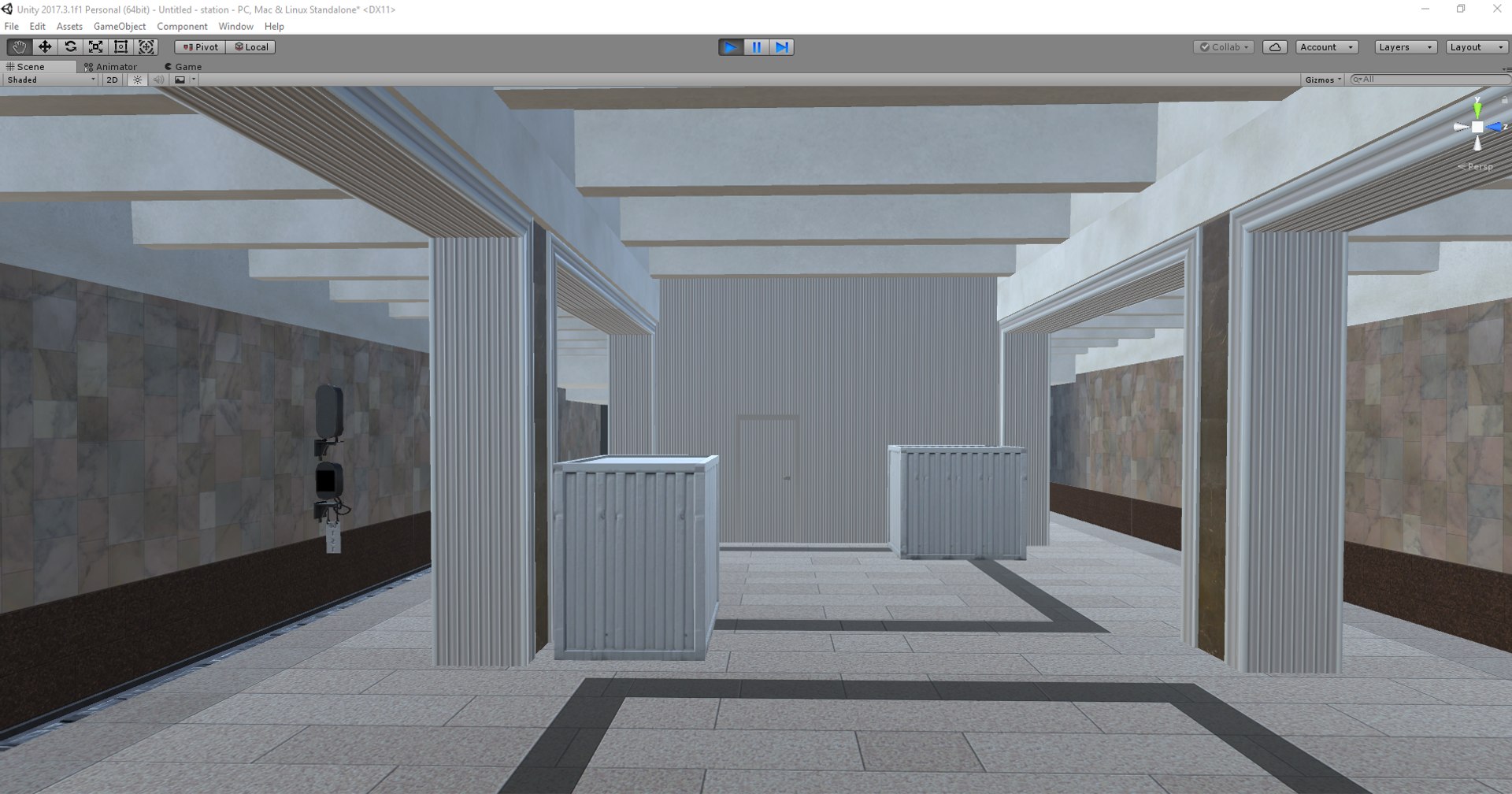 3D soviet union subway station - TurboSquid 1261879