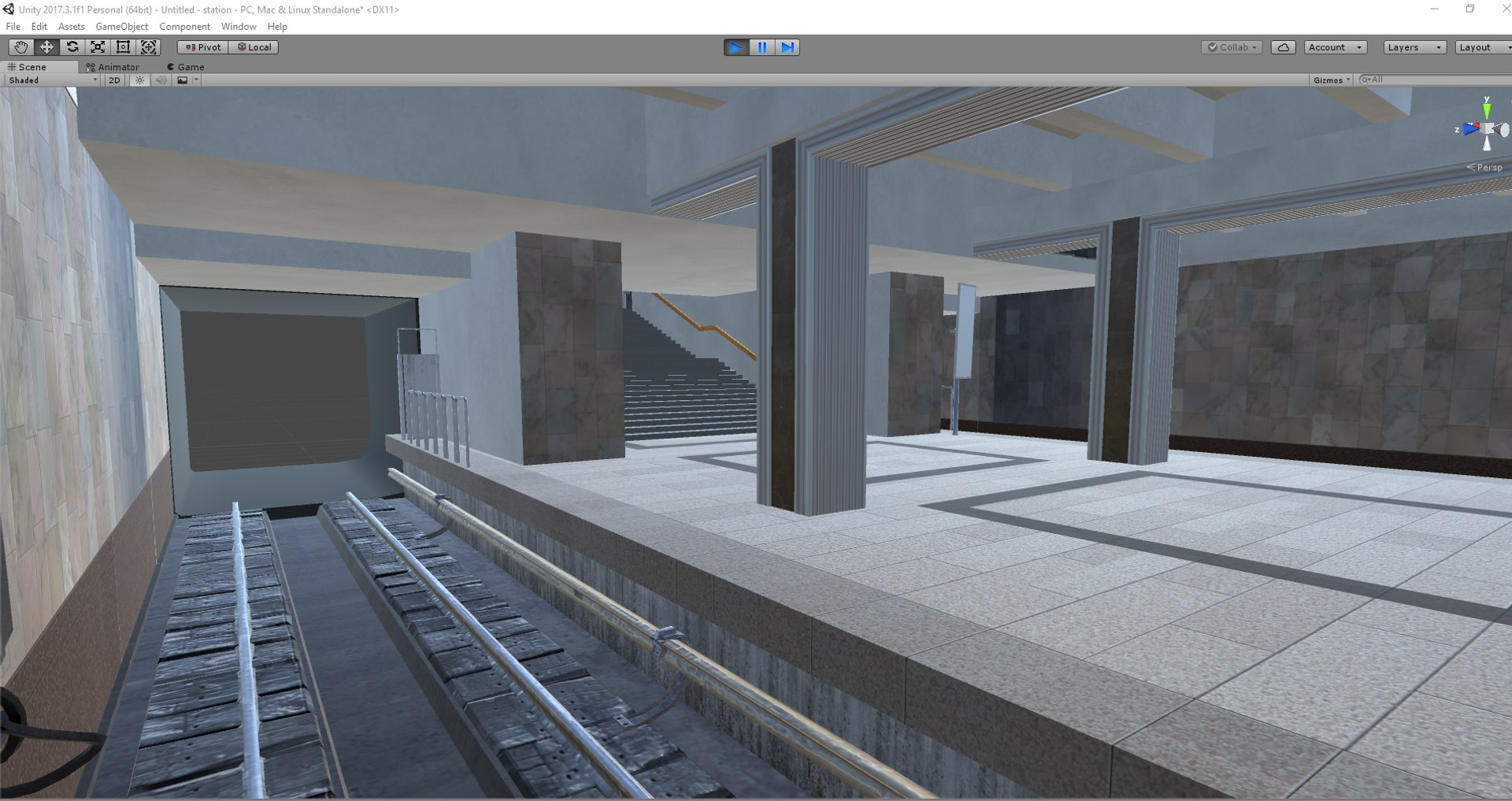 3D Soviet Union Subway Station - TurboSquid 1261879