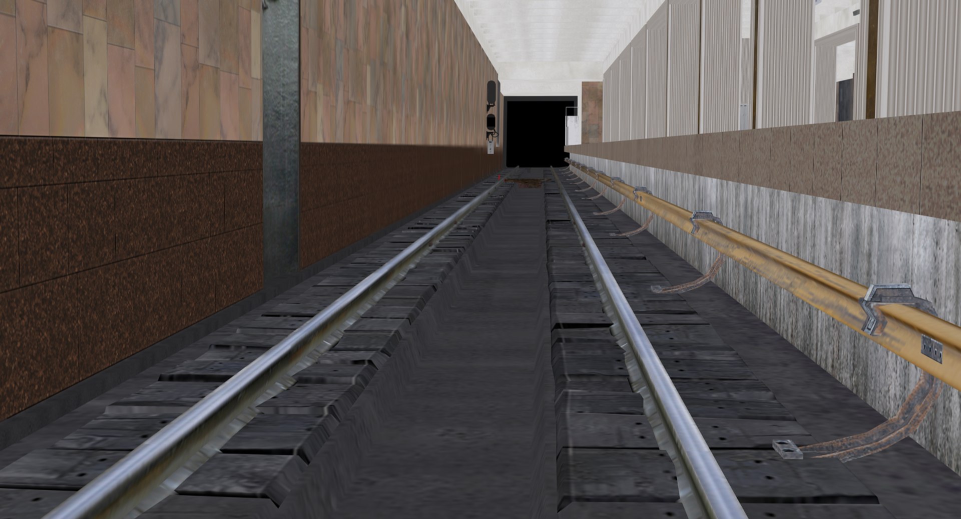 3D Soviet Union Subway Station - TurboSquid 1261879