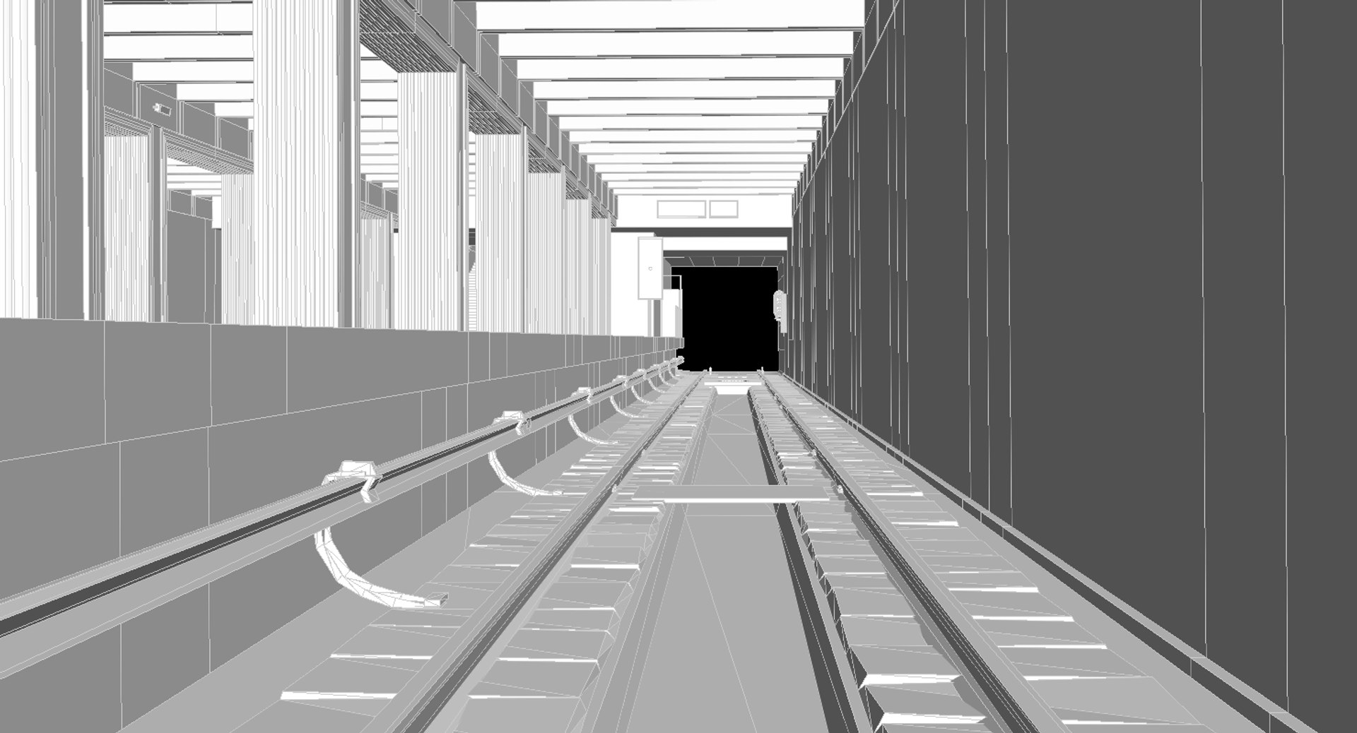 3D Soviet Union Subway Station - TurboSquid 1261879