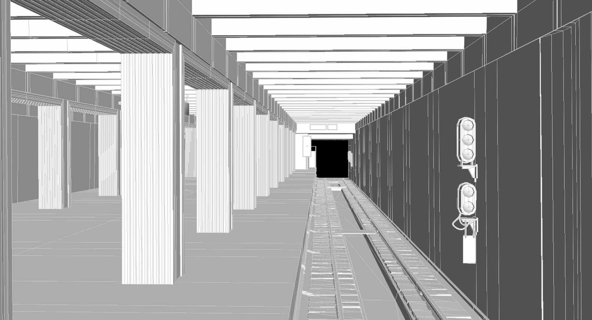 3D Soviet Union Subway Station - TurboSquid 1261879