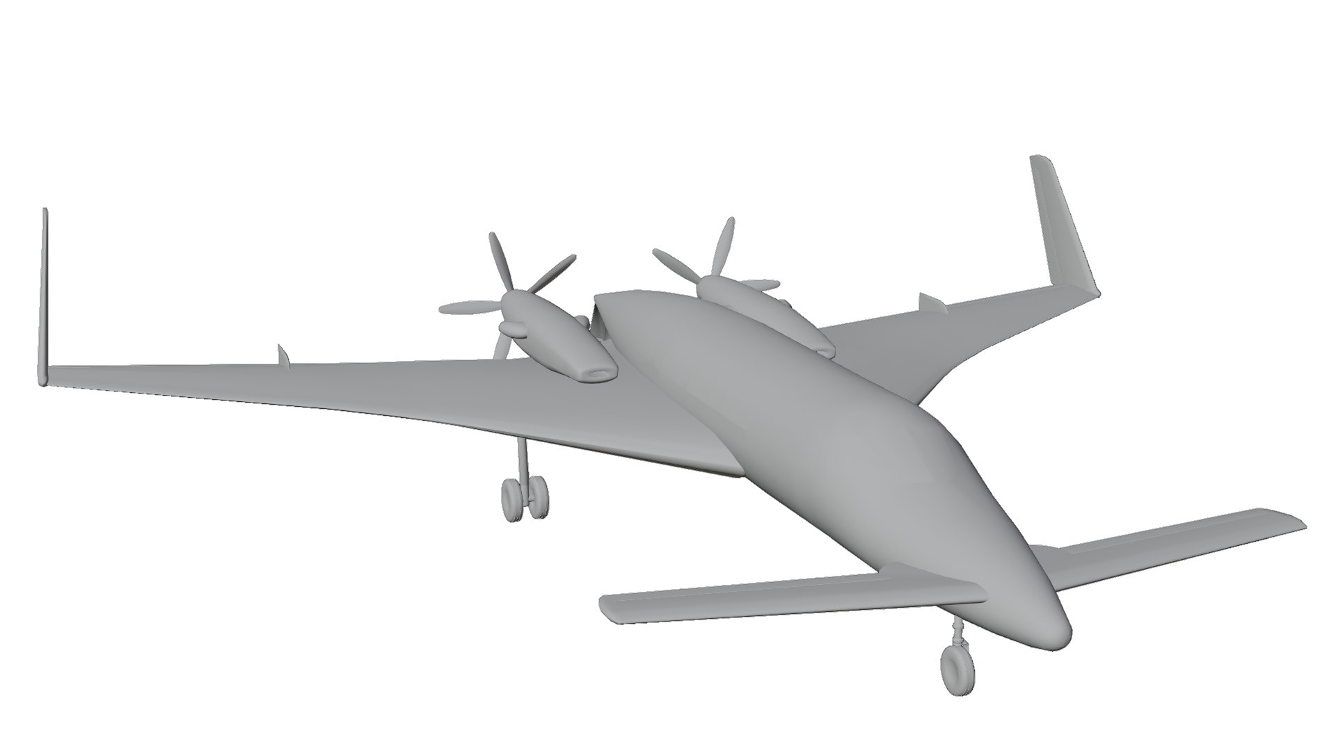 3D Beechcraft Starship Aircraft Model - TurboSquid 2328605