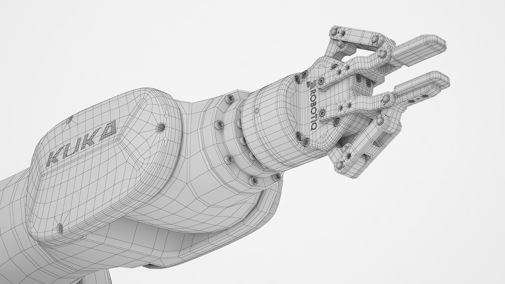 3D kuka kr 3 model - TurboSquid 1681053