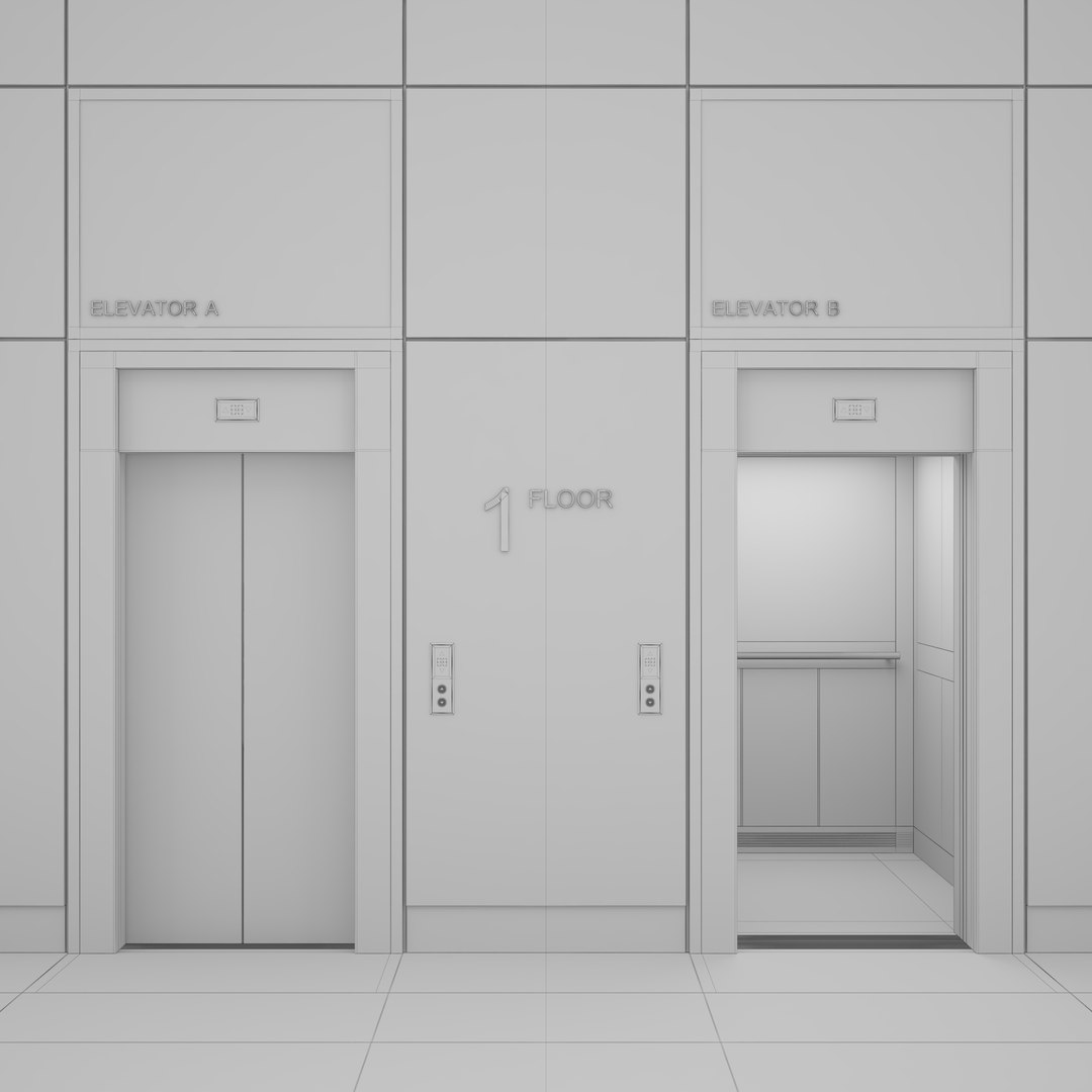 Elevator 7 3D Model - TurboSquid 1765423