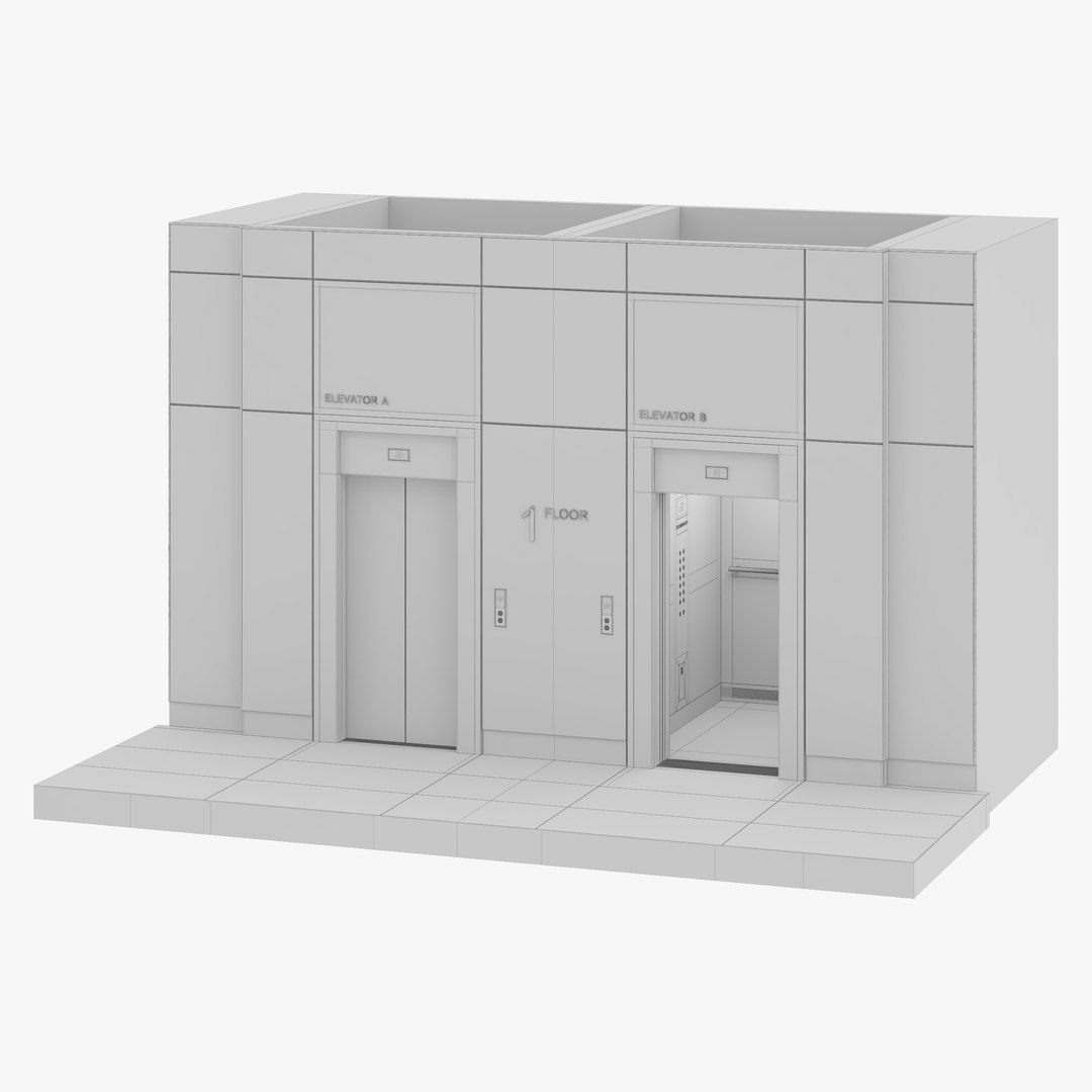 Elevator 7 3D Model - TurboSquid 1765423