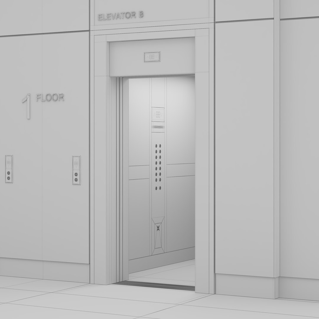 Elevator 7 3D Model - TurboSquid 1765423
