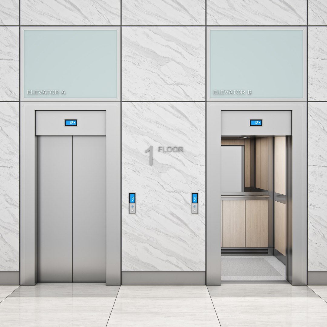 Elevator 7 3D Model - TurboSquid 1765423