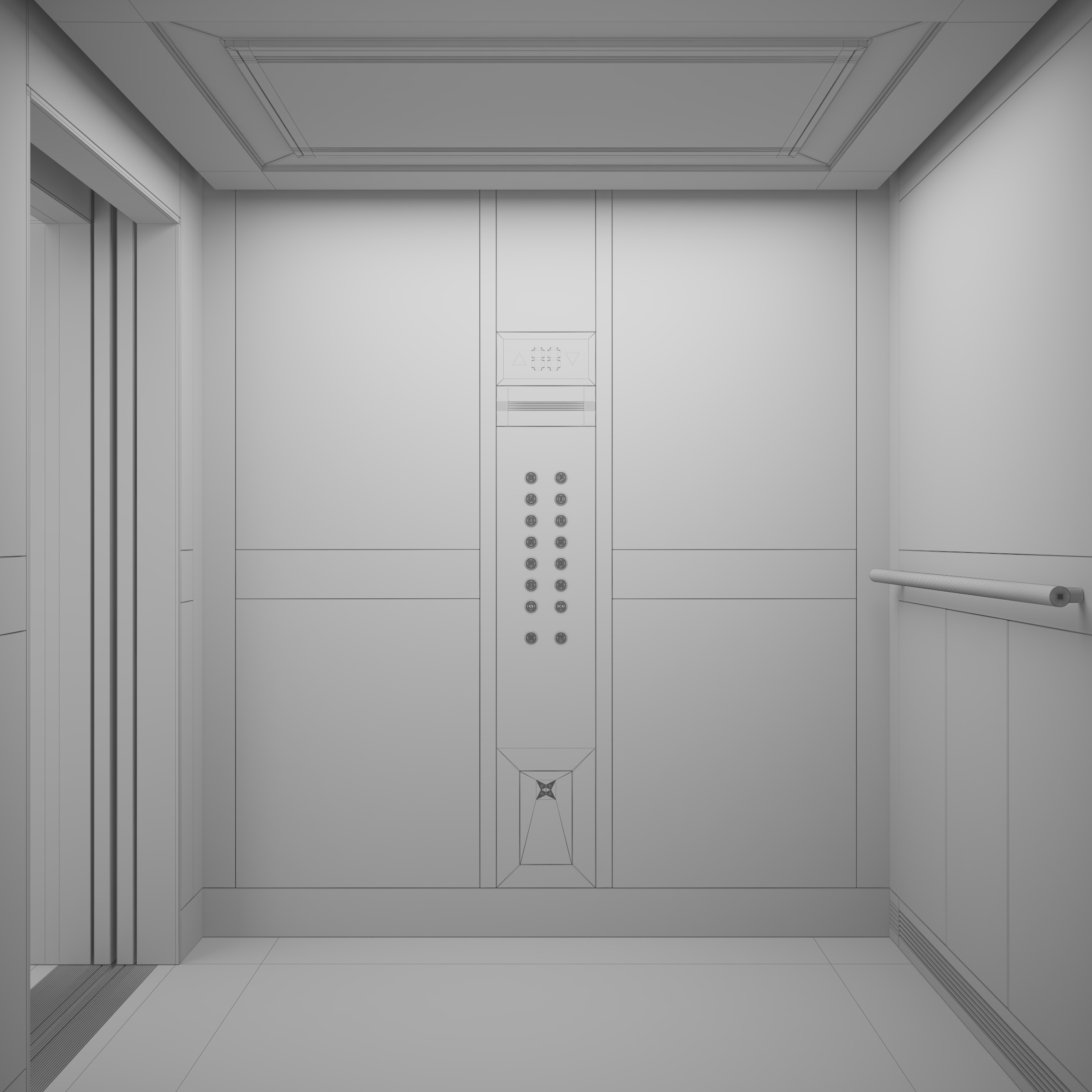 Elevator 7 3D model - TurboSquid 1765423