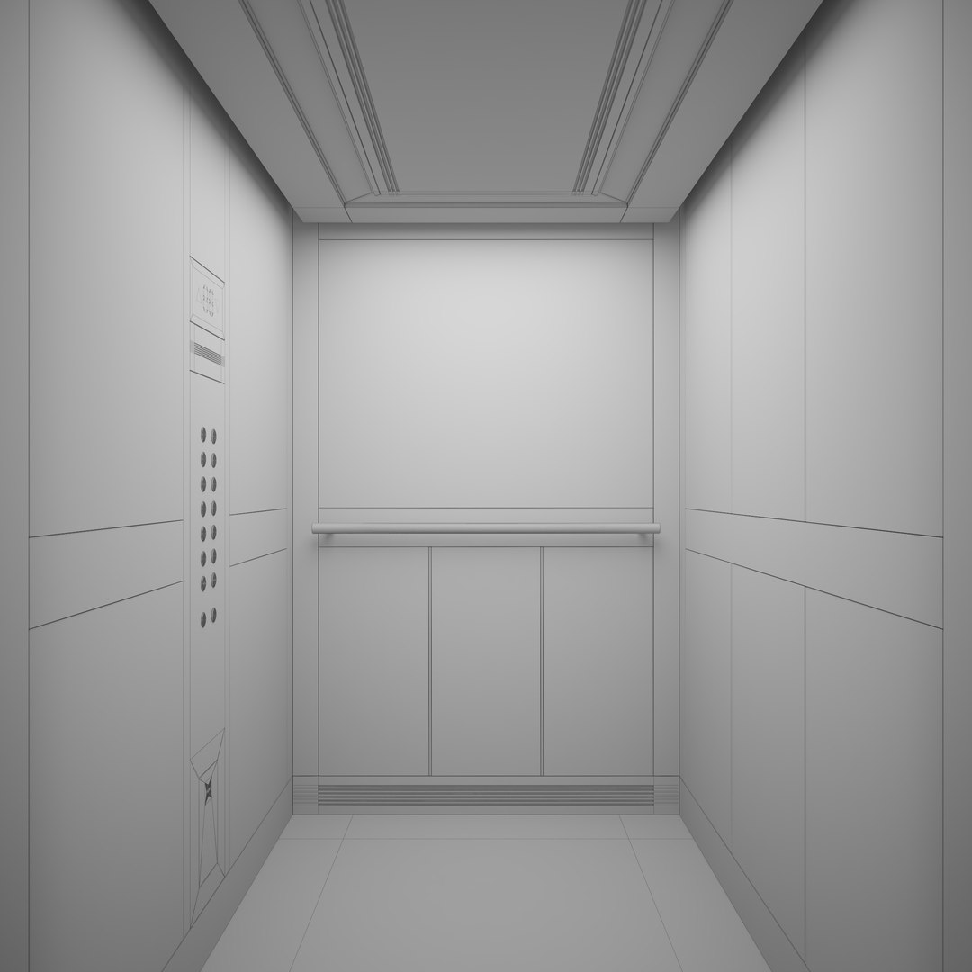 Elevator 7 3D Model - TurboSquid 1765423
