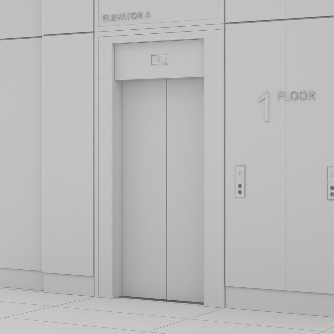 Elevator 7 3D Model - TurboSquid 1765423