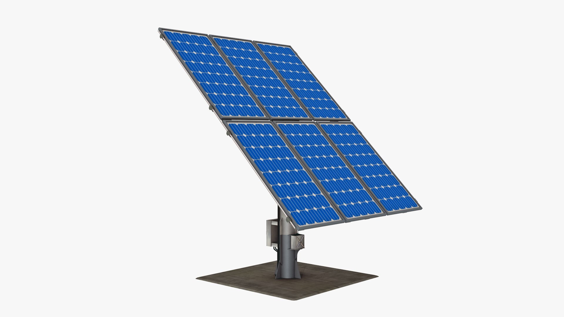 Solar Panels 3D Model - TurboSquid 2033469