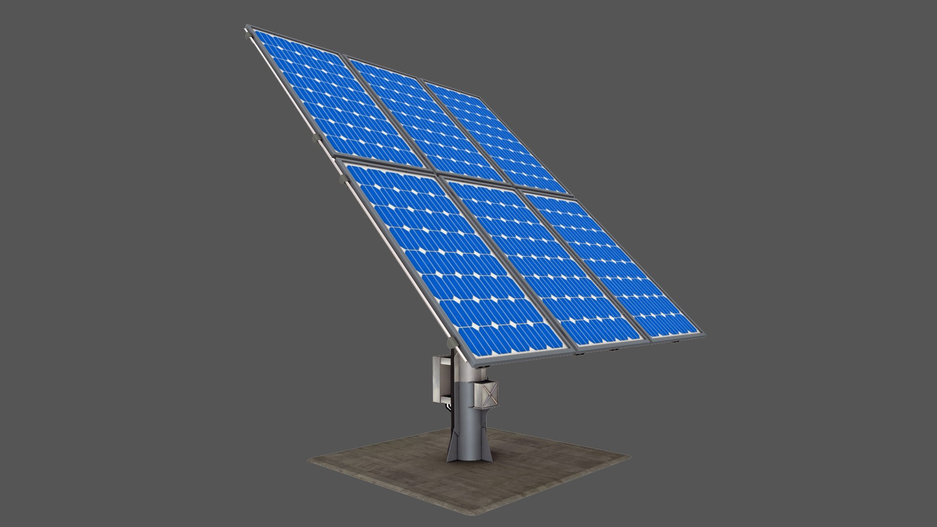 Solar Panels 3D Model - TurboSquid 2033469