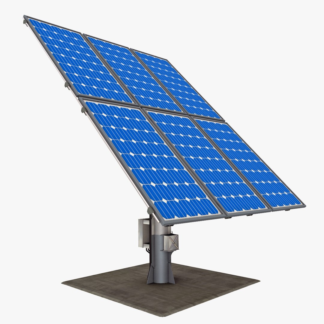 Solar Panels 3D model - TurboSquid 2033469