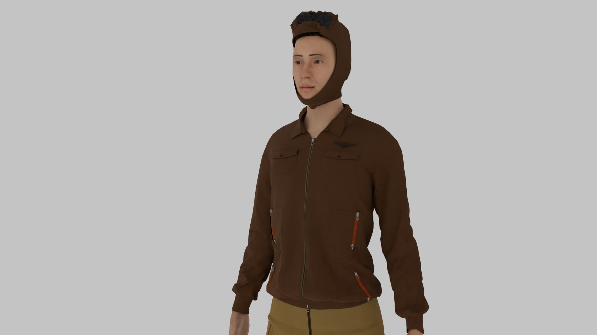 Fighter Pilot WW2 3D Model - TurboSquid 1971574