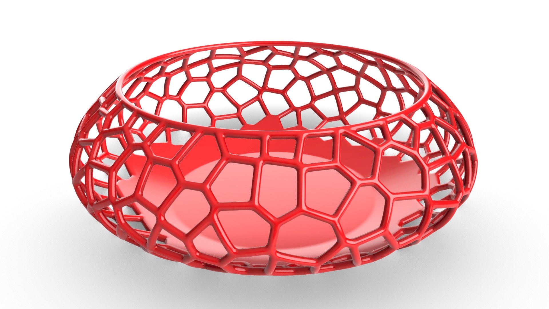 Organic Voronoi Bowl 3D model - TurboSquid 2177952