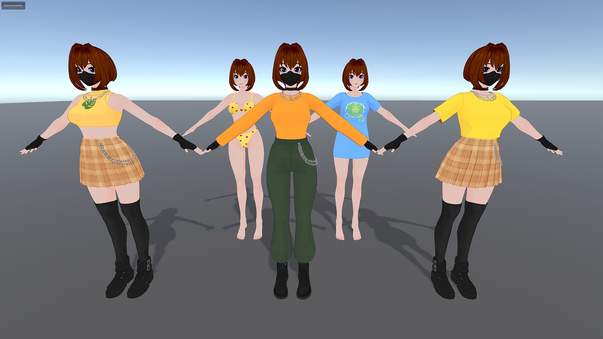 Vanessa Anime Modern Girl 3D - TurboSquid 2207772