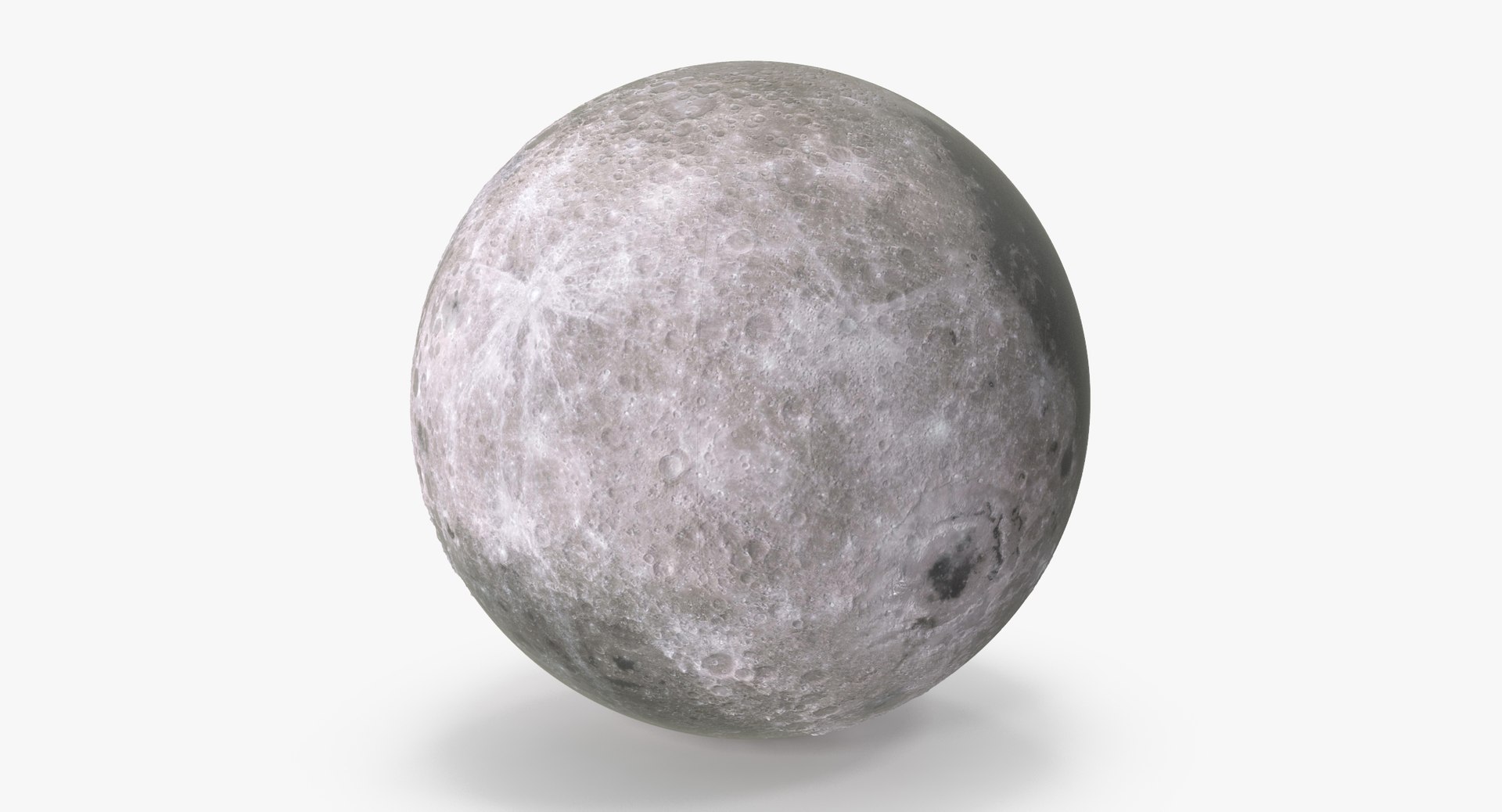 3d Model Moon Resolutions
