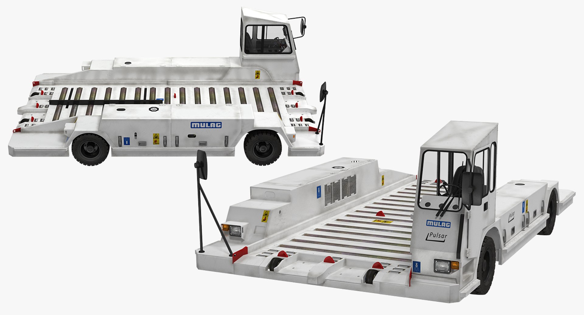 Container Pallet Transporter Pulsar 3d 3ds