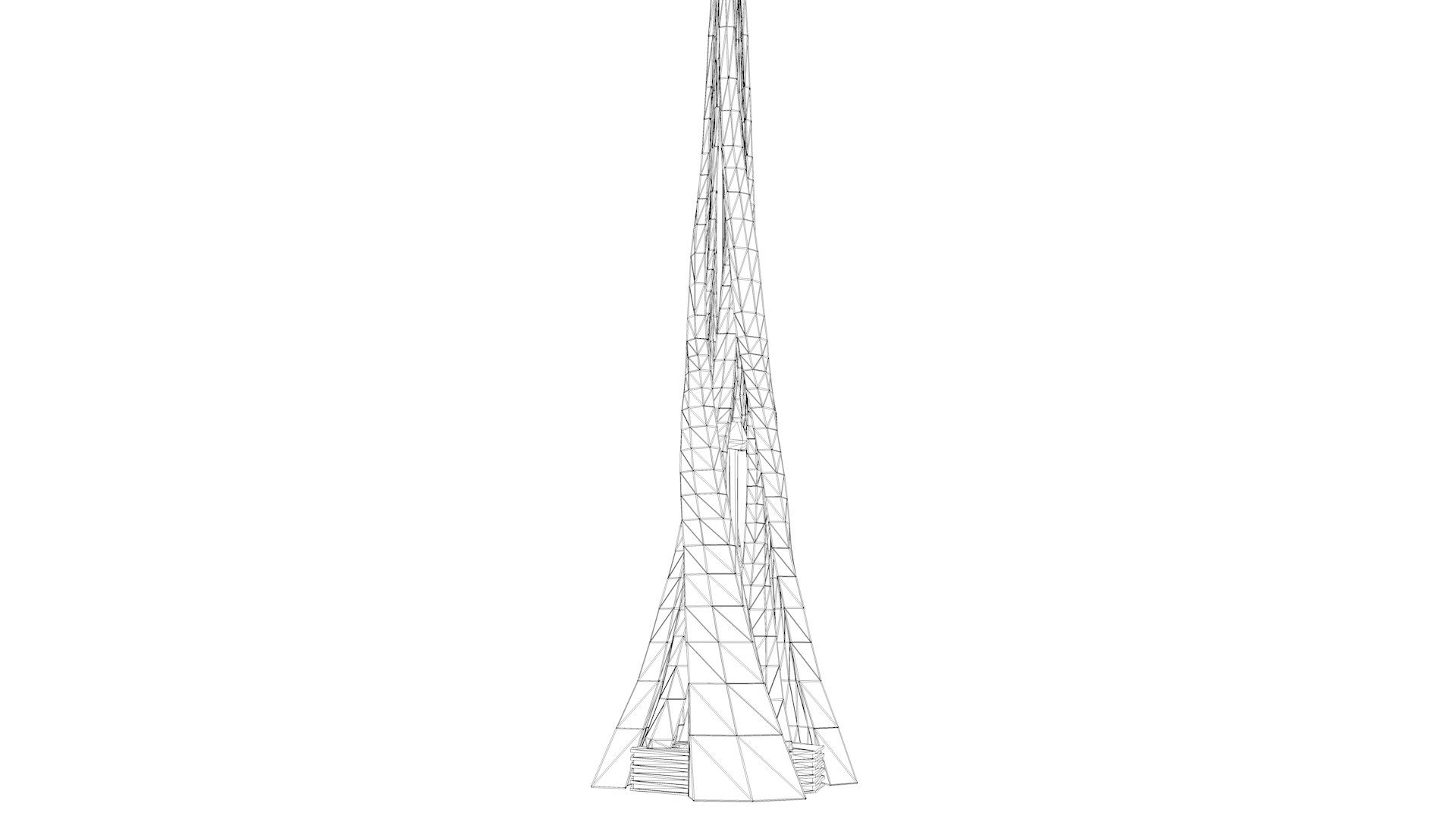 3D Model Dubai City Tower - TurboSquid 1809622