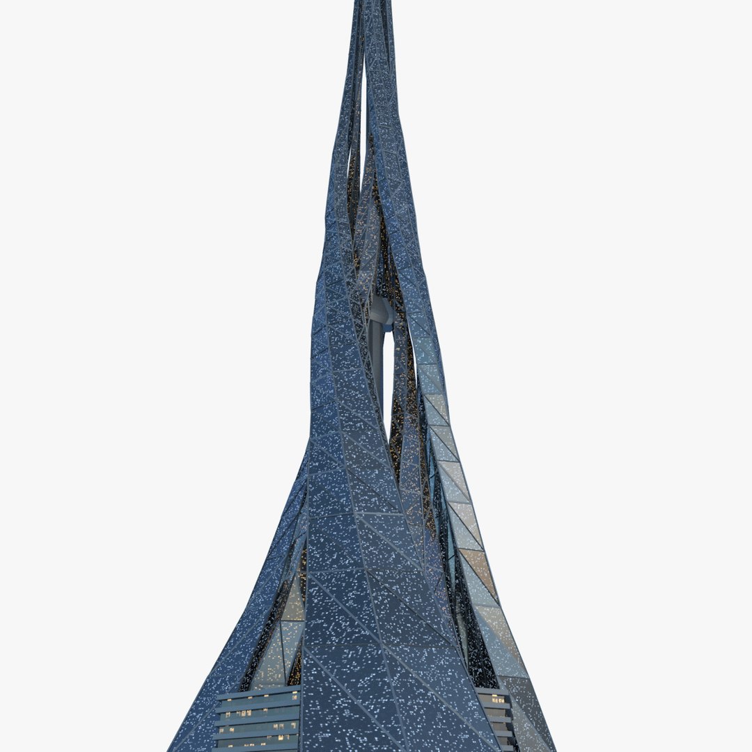 3D model Dubai City Tower - TurboSquid 1809622
