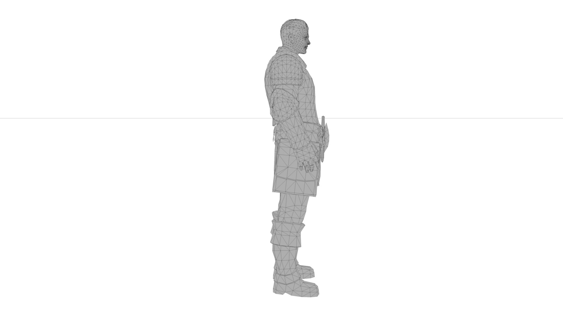 3D Archer Warrior Rigged - TurboSquid 2007925