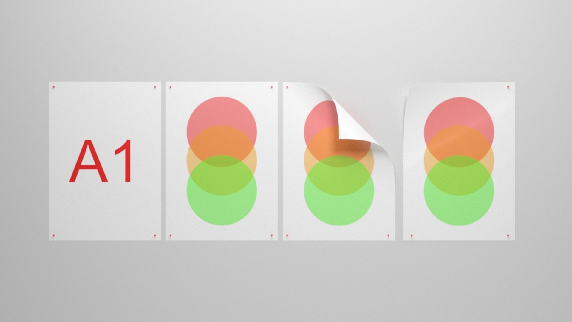 A1 poster 3D model - TurboSquid 1609774