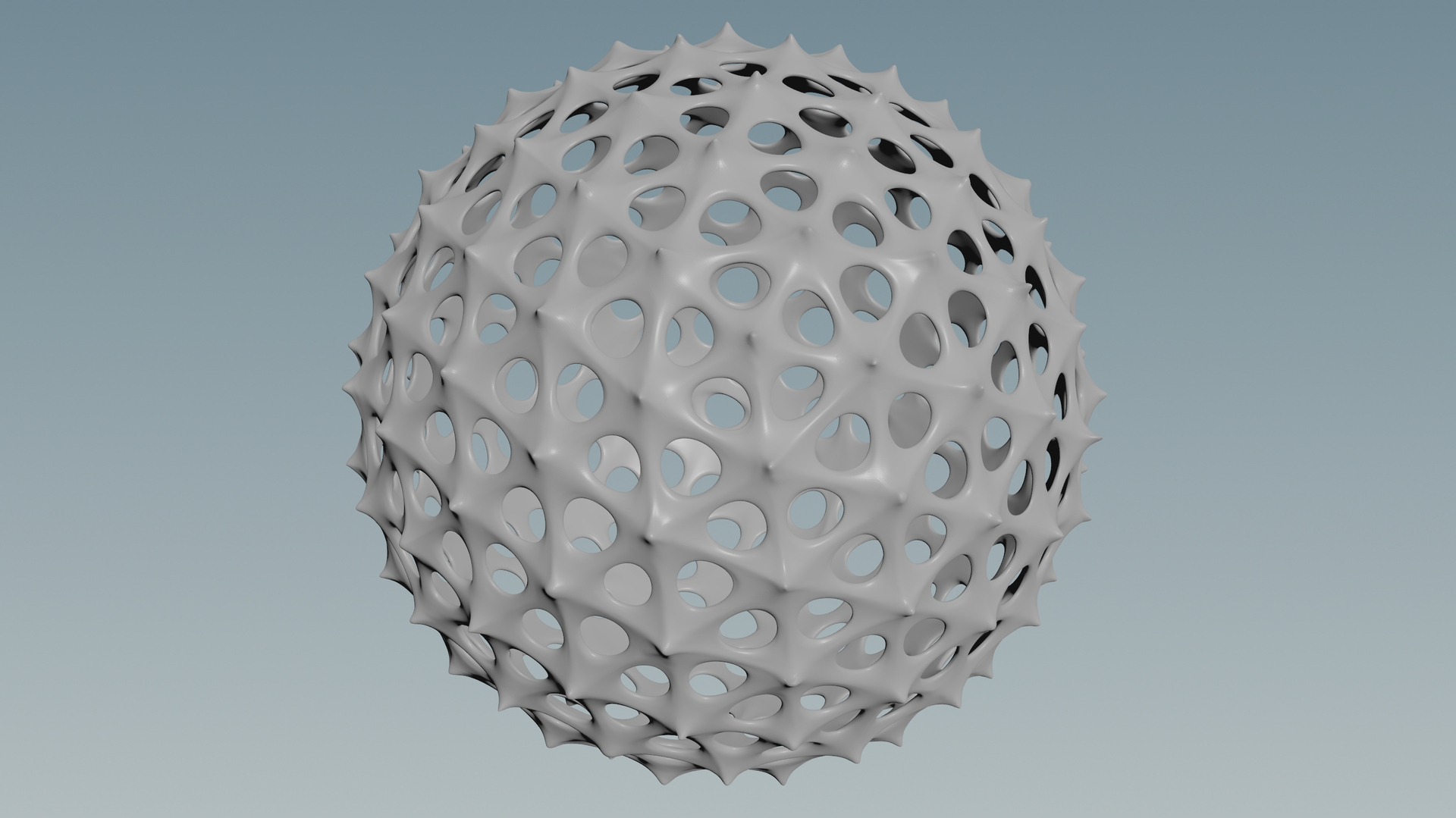 3D Scifi Hollow Spike Model - TurboSquid 1712388