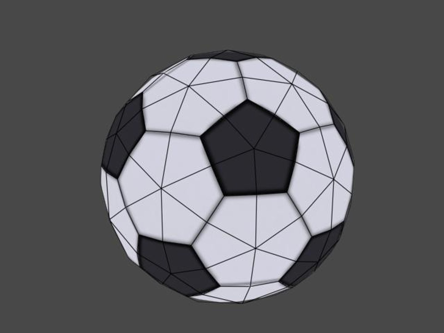 soccer ball ready 3d model