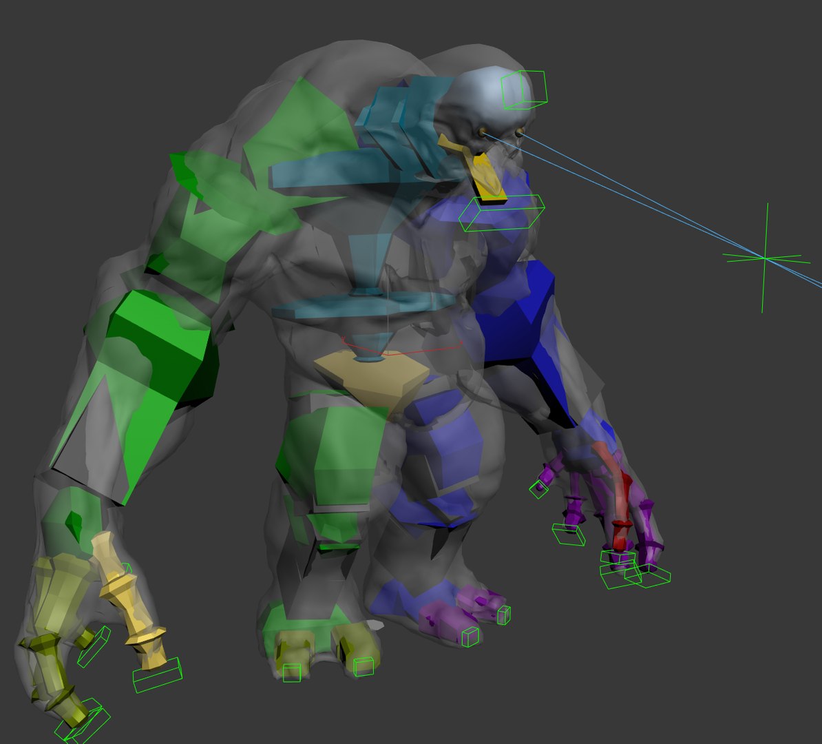 Rigging Skin Model - TurboSquid 1407418