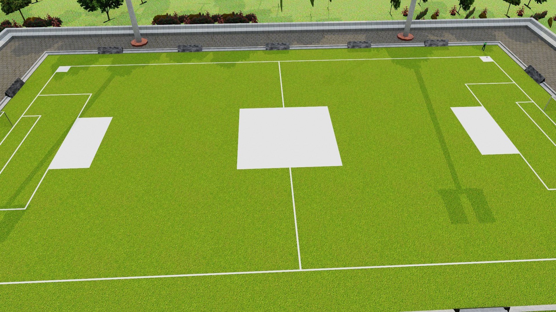 Football Ground 3D - TurboSquid 2144924