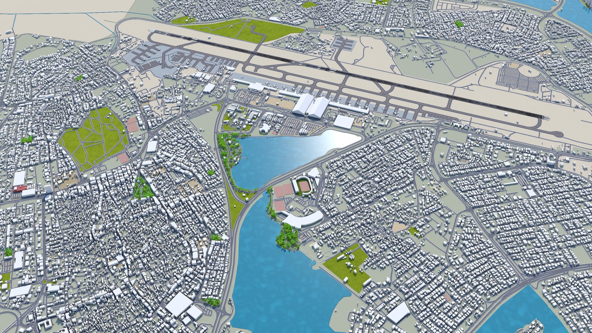 Bahrain Airport 3D - TurboSquid 2051743