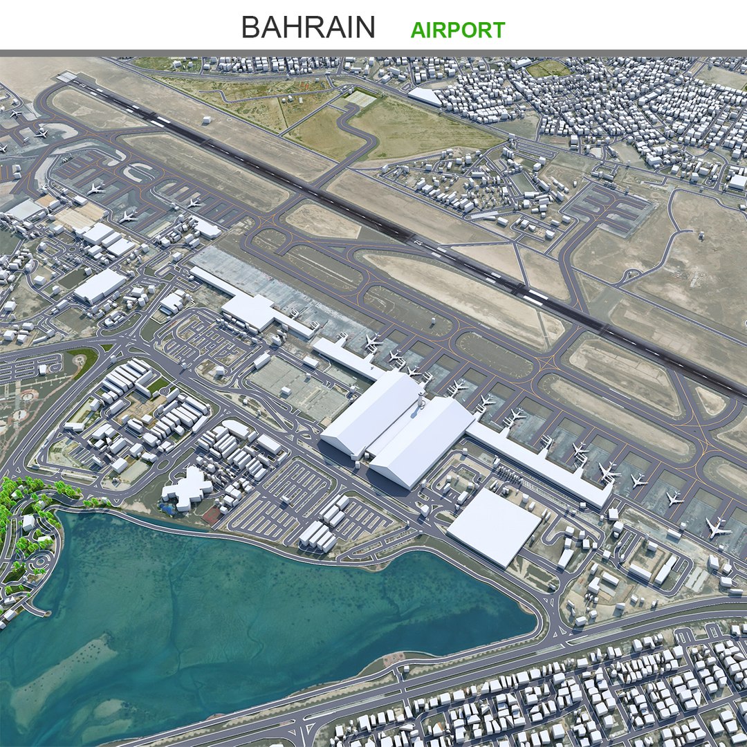 Bahrain Airport 3D - TurboSquid 2051743