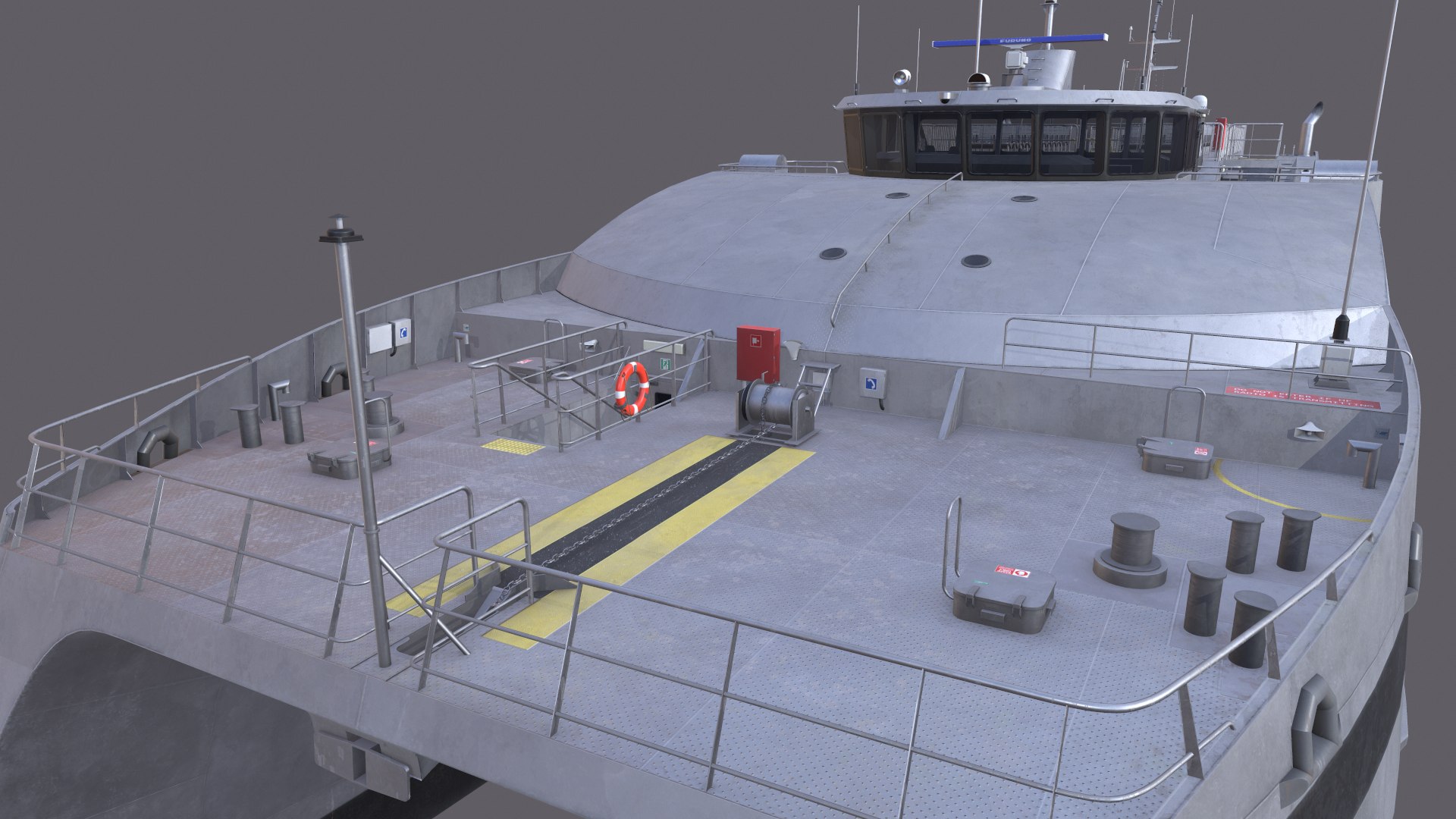 Ferry Apetahi Express High-Speed Catamaran Model - TurboSquid 2442689