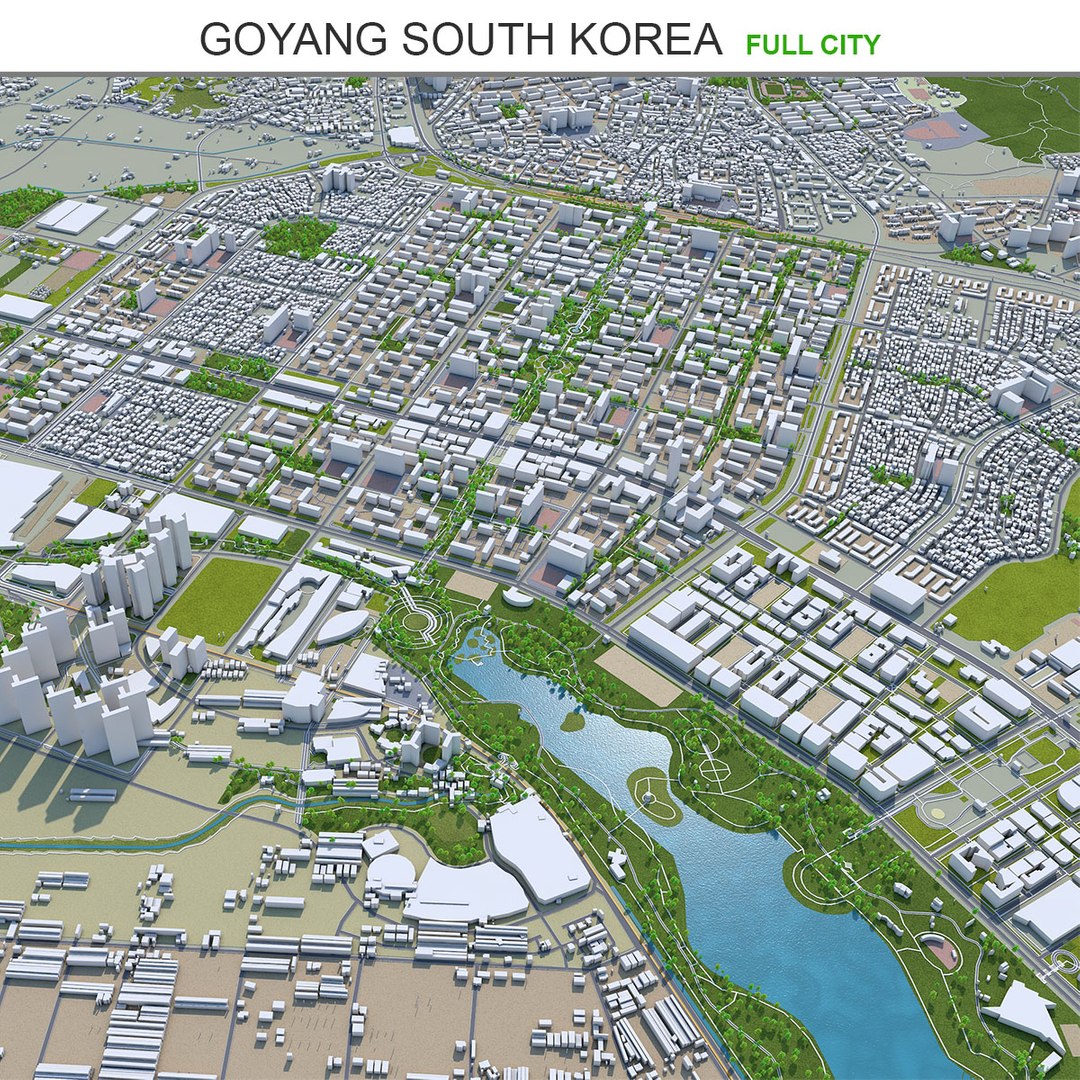 Goyang South Korea 3D - TurboSquid 1720156